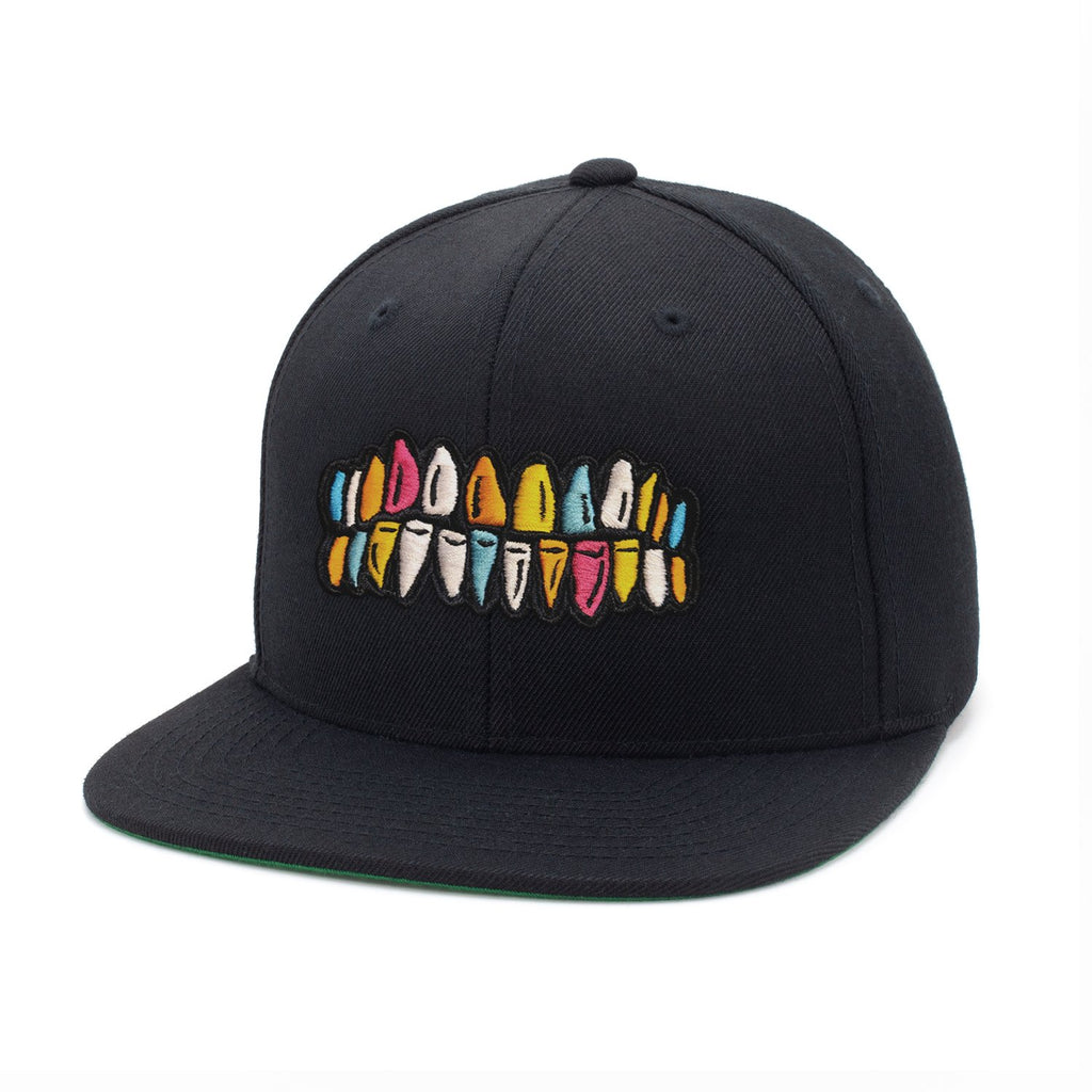 Crack Skull Teeth Snapback Hat | Skull Snapback Hat | Snapback Hats ...