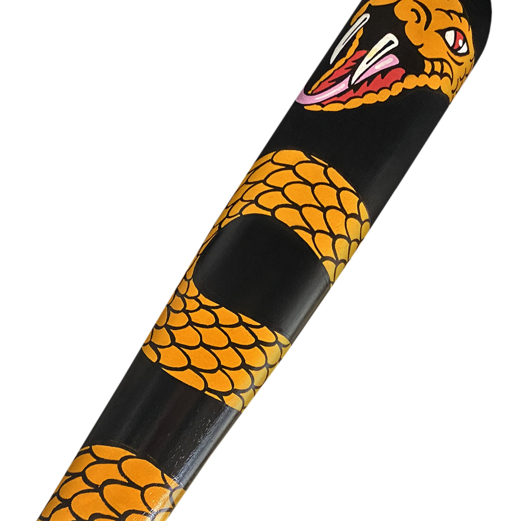 Orange Snake Maple Bat – JameyGreen.com